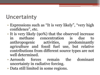Summary - IPCC 4th assessment | PPT
