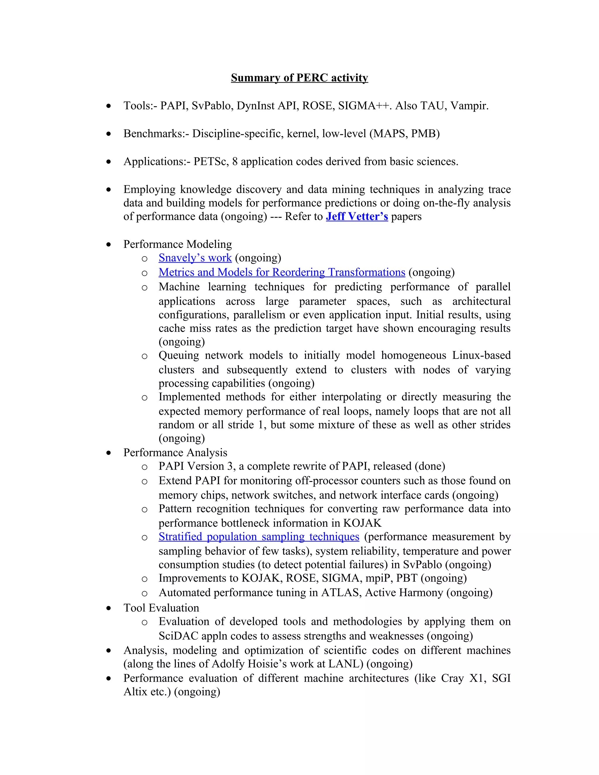 Summary of PERC activity.doc.doc