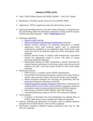 Summary of PERC activity.doc.doc