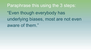 summary-paraphrase-or-quote-grammar-drills-tbl-task-based-learning ...