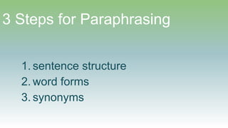 summary-paraphrase-or-quote-grammar-drills-tbl-task-based-learning ...