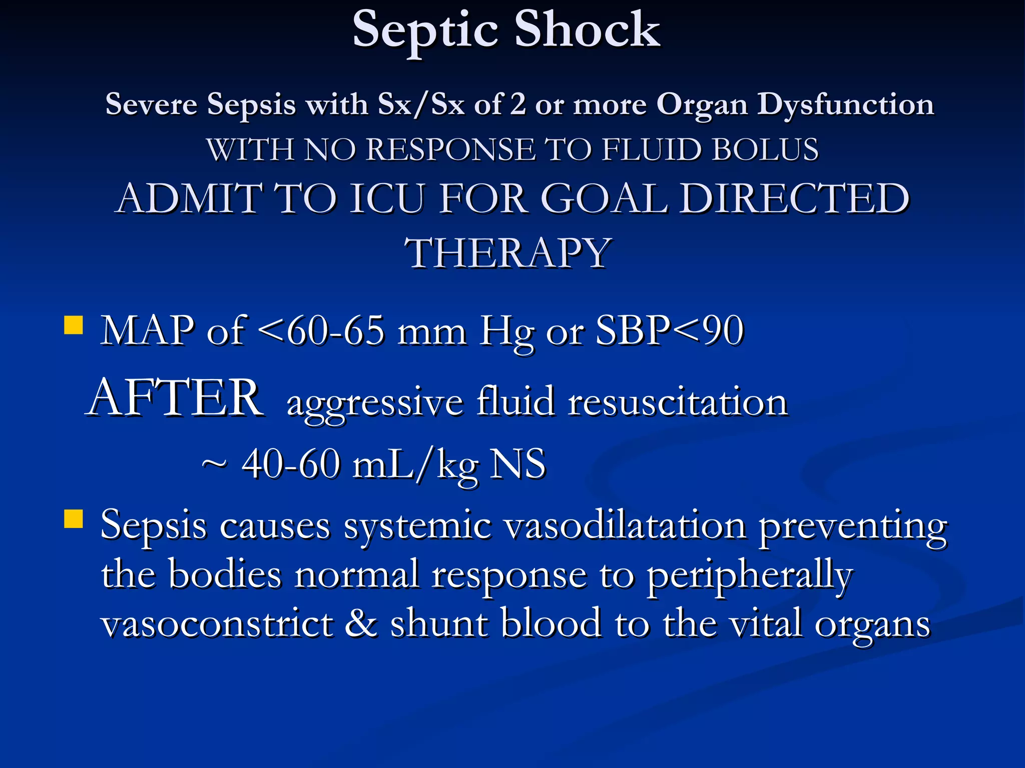 Summary sirs-sepsis | PPT
