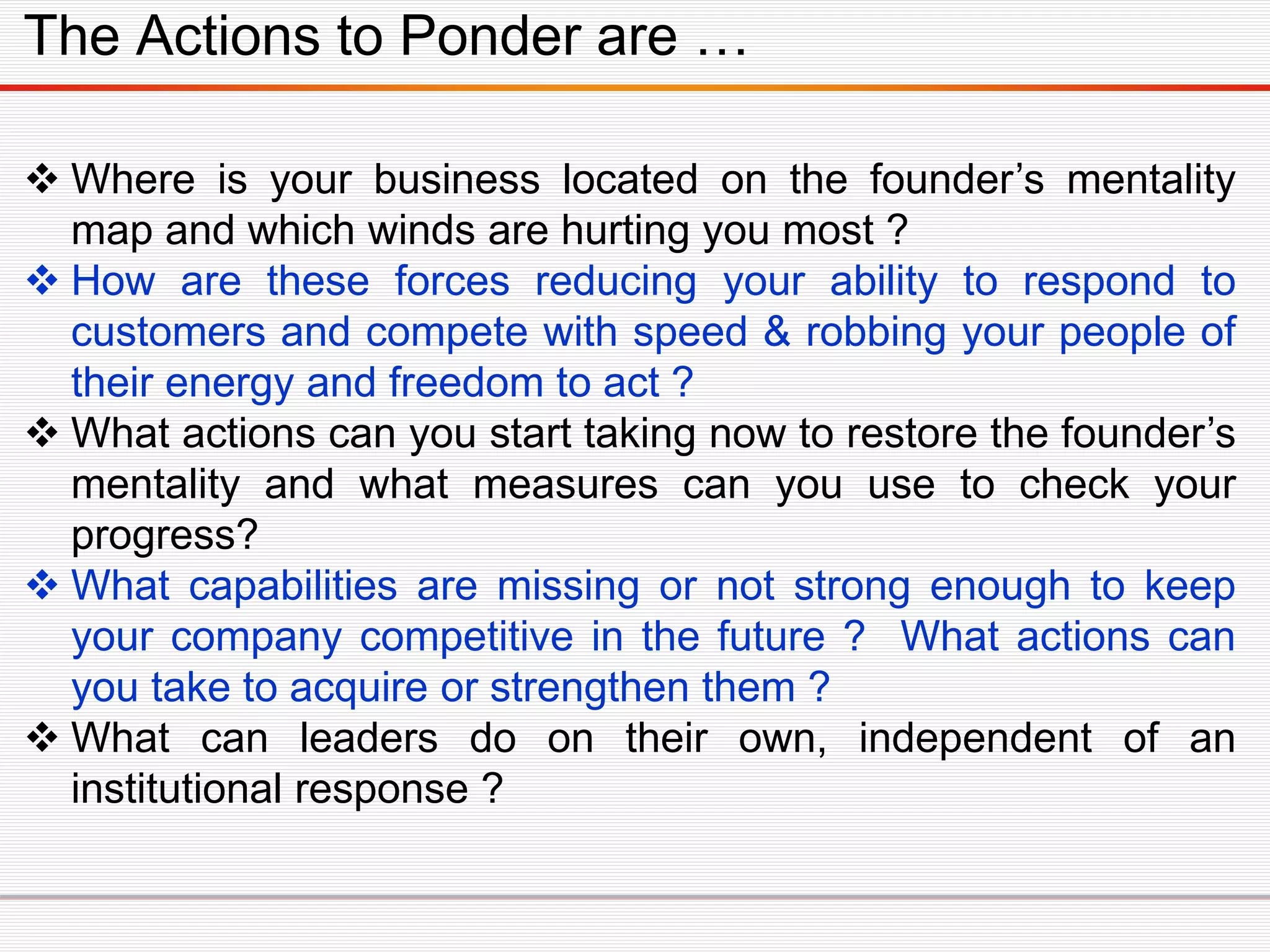 The Founder's Mentality | PDF