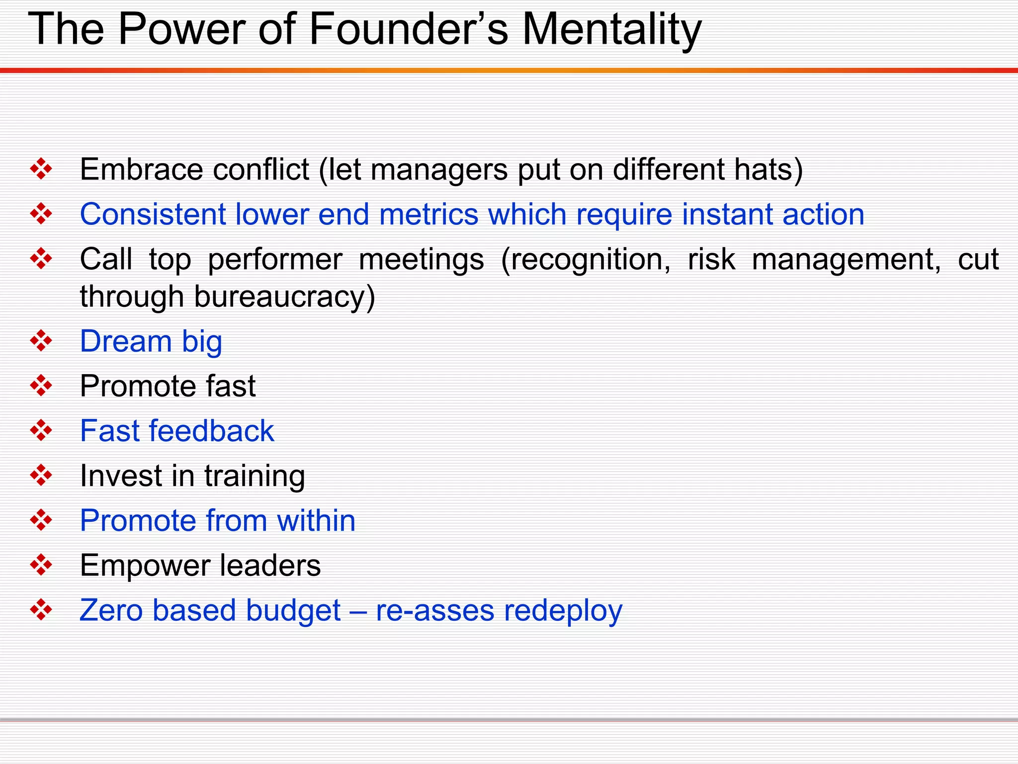 The Founder's Mentality | PDF