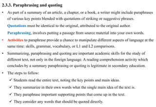 Summary theory-unit_9-_2012 | PPT