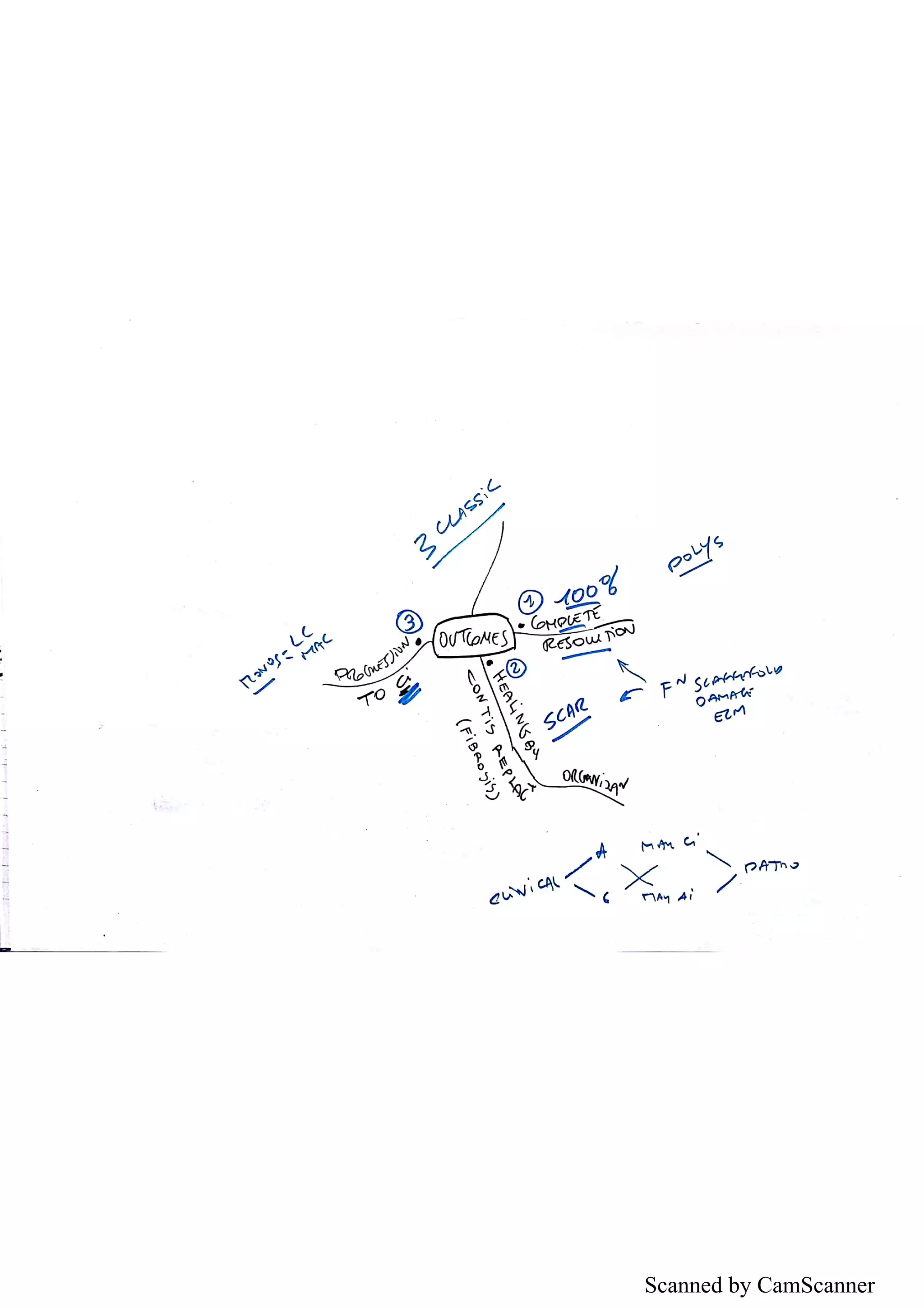 Mind Maps - Robbins Pathology - Inflammation & Repair - Summary | PDF