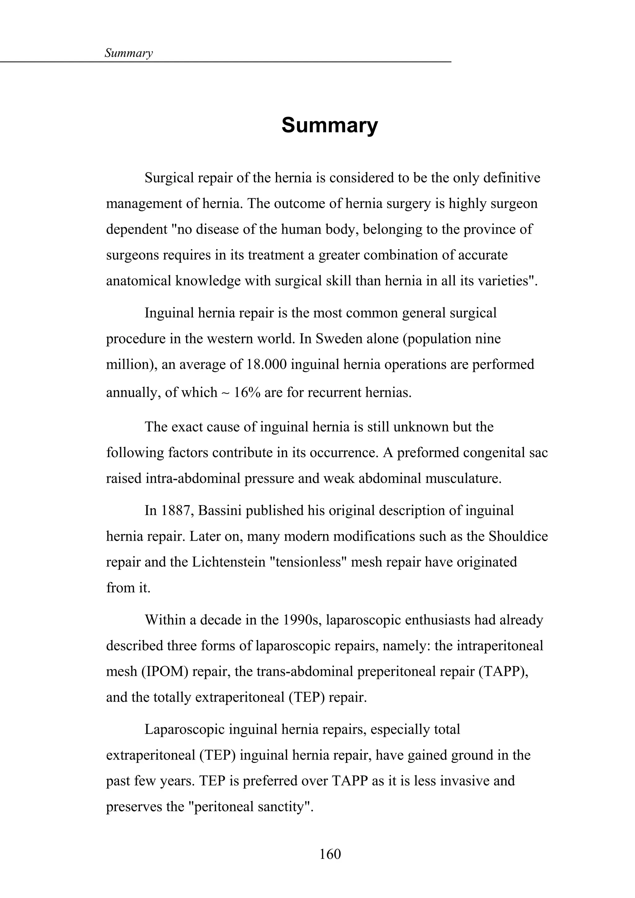 Summary of the work | DOC