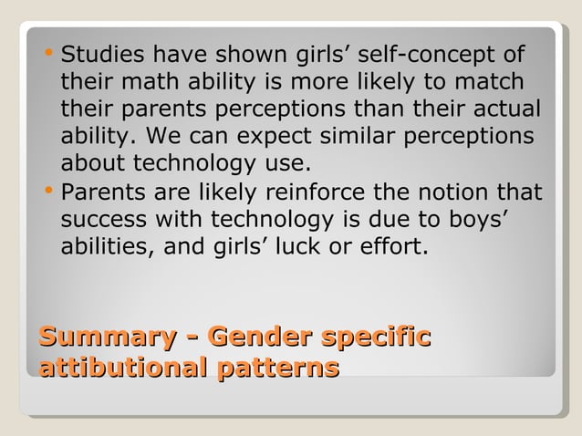 Digital Divide: The Special Case of Gender | PPT