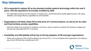 Summary : 5G adoption plans | PPT