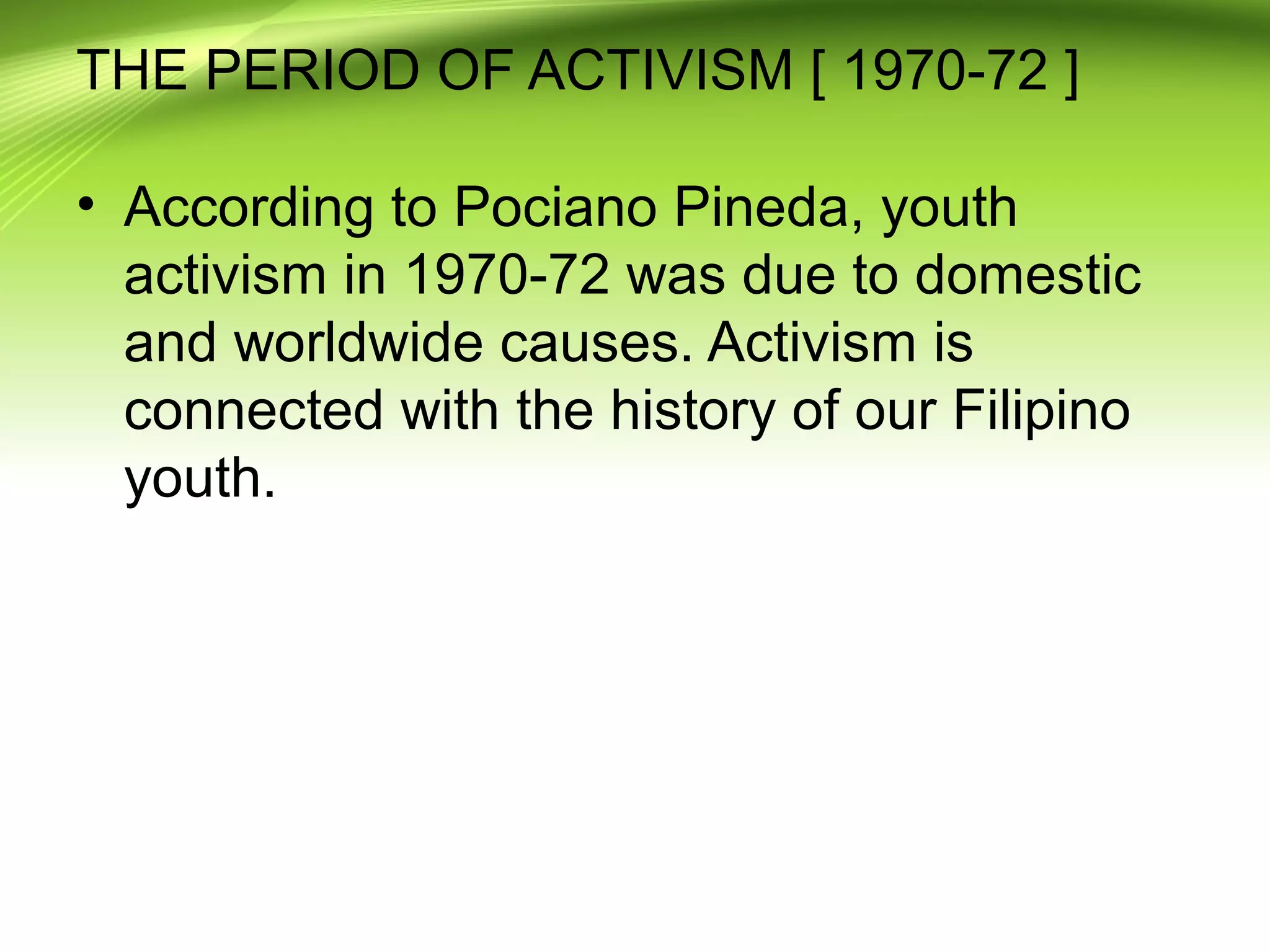 Summary about the period of | PPT