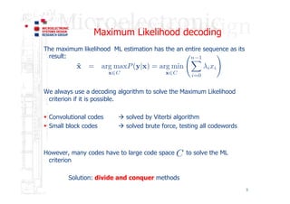 Lecture summary: architectures for baseband signal processing of ...