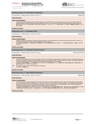 FUSHENG BSCI CERTIFICATE | PDF