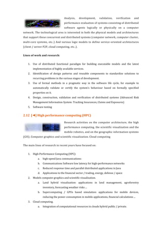 Summary capacities research center on ict citic (Spain) | PDF