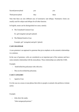 Summary case system | PDF