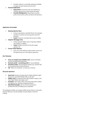 SUMMARY CHAPTER !-3.docx economics study | DOCX