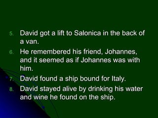 I am David Summary Chapter 1 powerpoint presentation | PPT