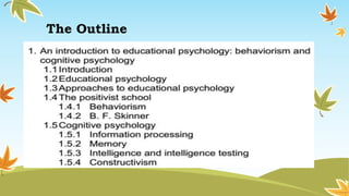 Summary chapter 1 of psychology of language teachers [updated] | PPTX