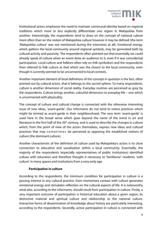 Summary Cultural Stages | PDF