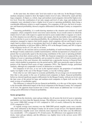 Summary Economic and Financial report on the Basque companies 2000-2005 ...