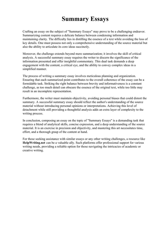 Summary Essays.pdf