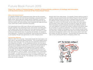 2015 Future Book Forum Summary | PDF