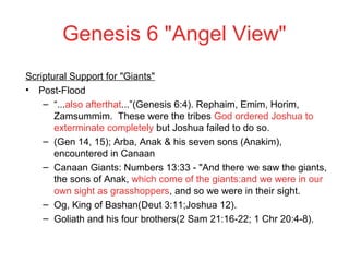 Learn the Bible Summary Hour 3: Genesis 4-11 Prehistorical Period | PPT ...
