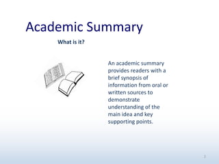 SUMMARY II | PPTX