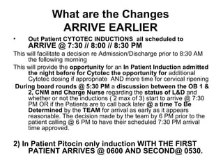 Summary induction guidelines | PPT