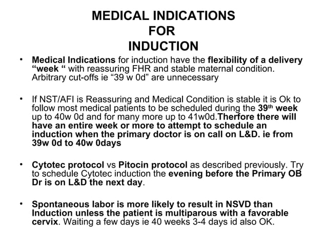 Summary induction guidelines | PPT