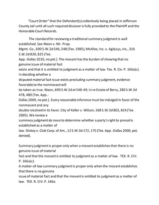 Summary judgment (autosaved) | DOCX