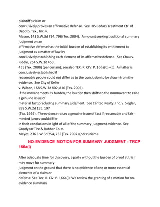 Summary judgment (autosaved) | DOCX