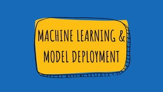 Summary machine learning and model deployment | PPT