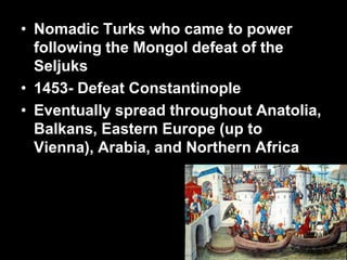 Chapter 21: Muslim Empires Summary notes | PPTX | Islam | Religion ...