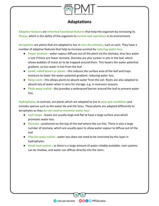 Summary Notes - Topic 18 Variation and Selection - CIE Biology IGCSE.pdf