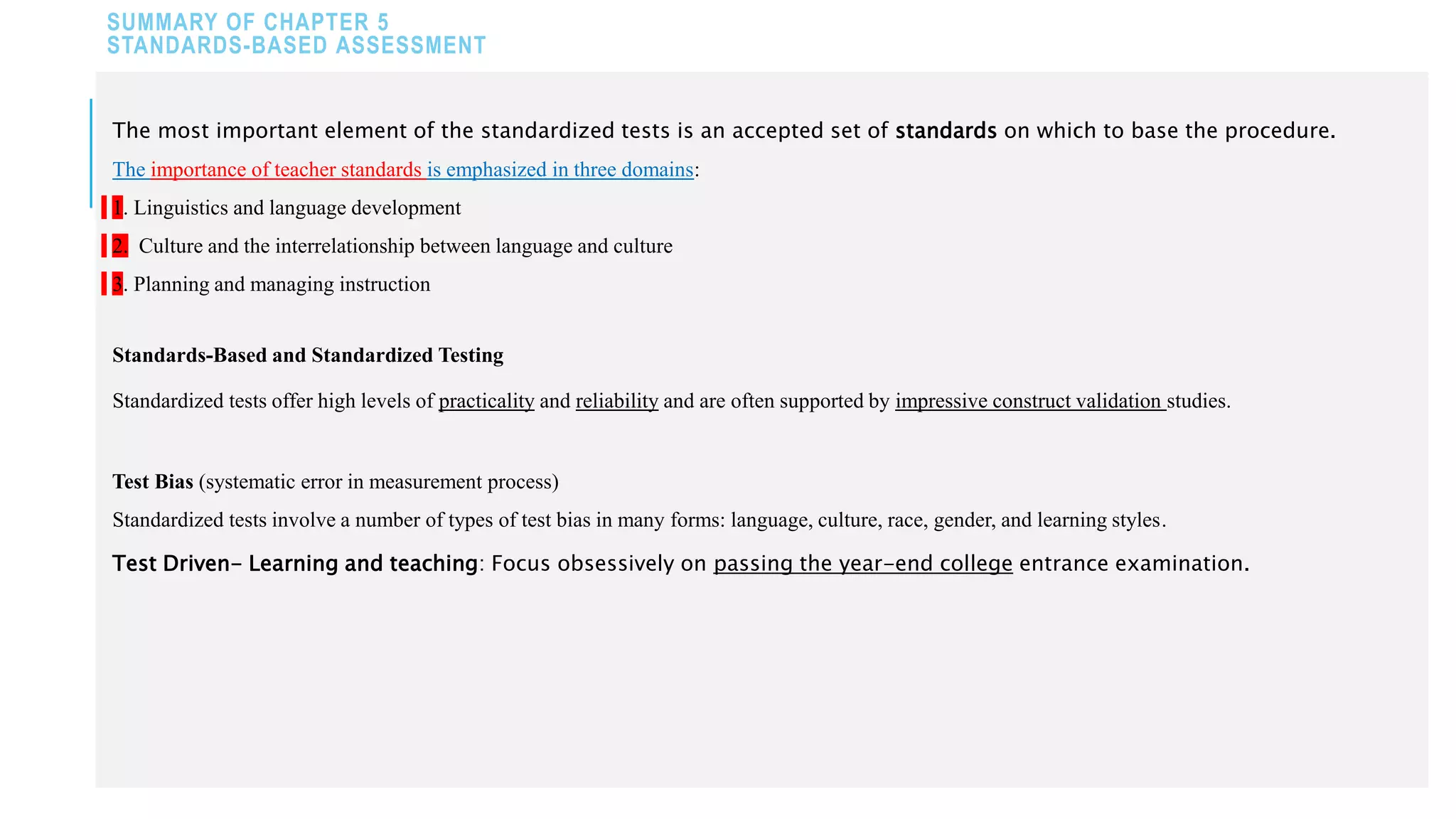 Summary of all the chapters | PPT