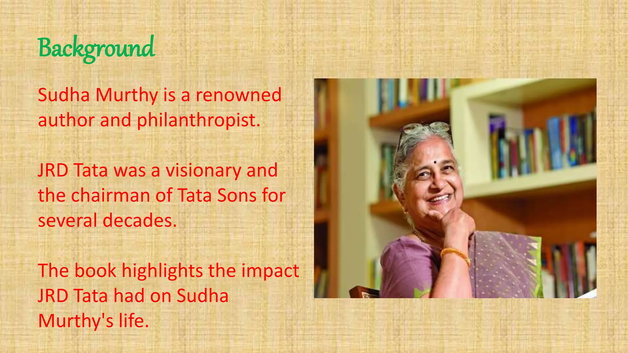 Summary Of _Appro JRD_ By Sudha Murthy (1).pptx