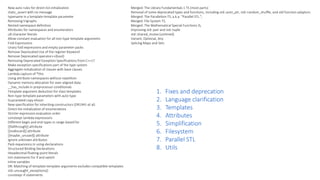 Summary of C++17 features | PPTX