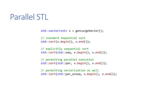 Summary of C++17 features | PPTX