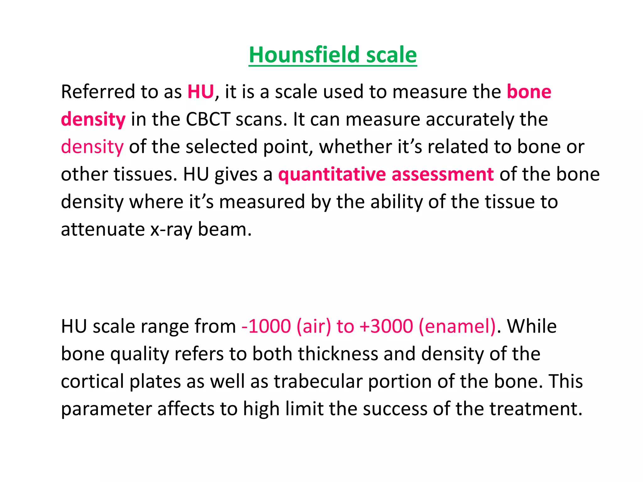 CBCT in Implants- Summary | PPTX