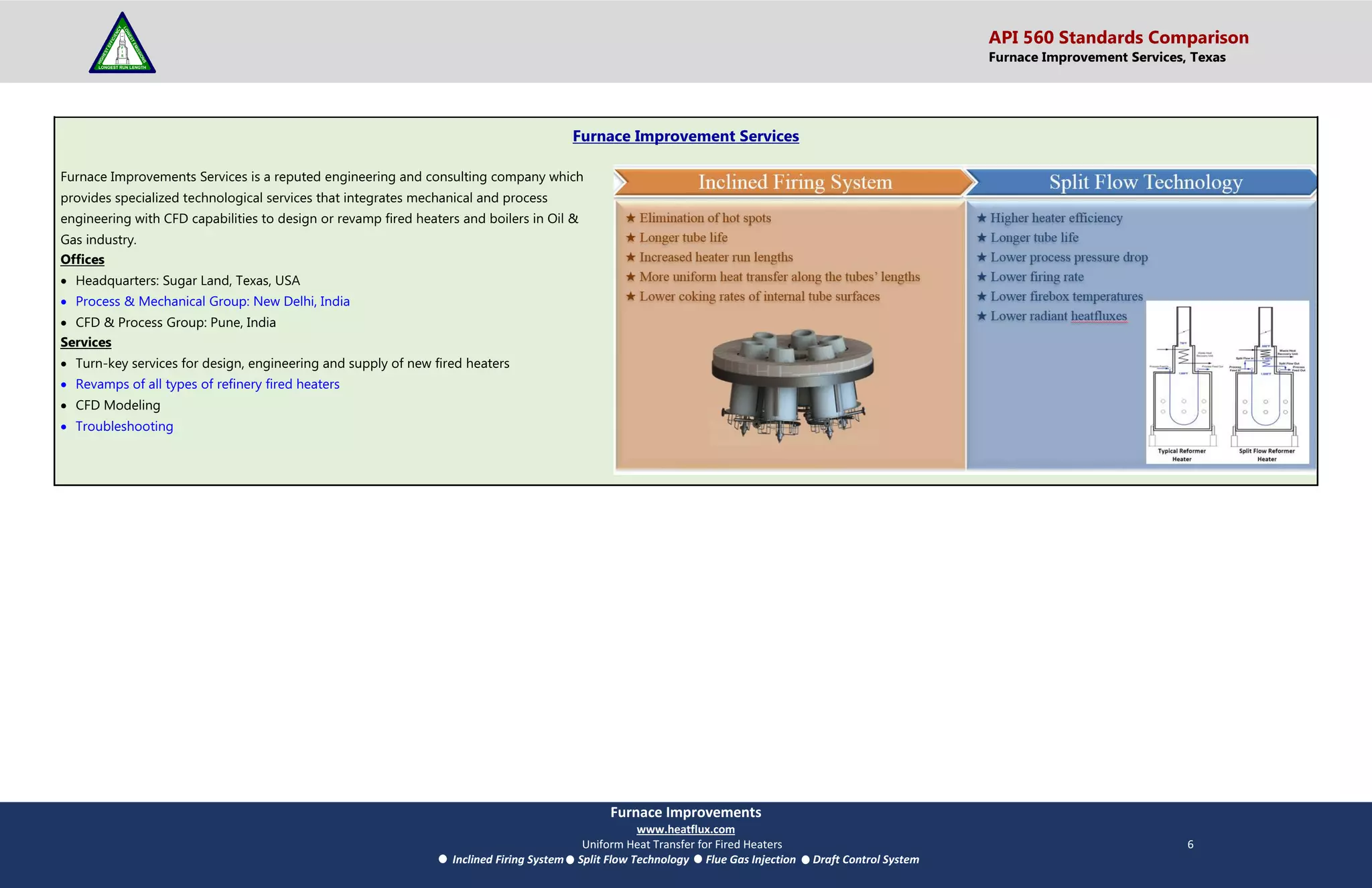 Summary of changes in burner specifications | PDF