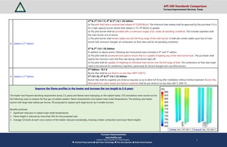 Summary of changes in burner specifications | PPT