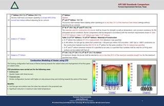 Summary of changes in burner specifications | PPT