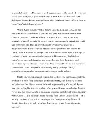 Summary of child harold canto iii | PDF