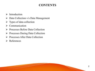 Summary of clinical data & management | PPTX