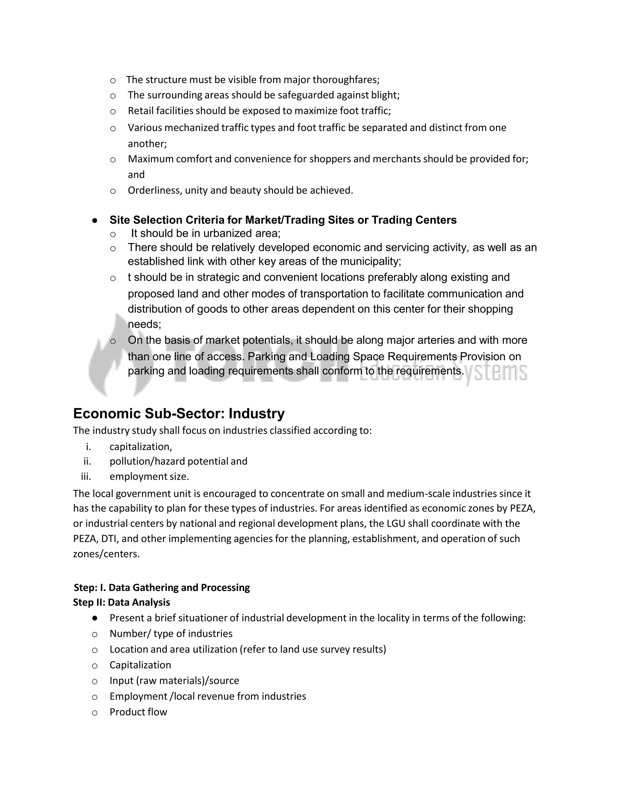 Summary of CLUP Vol 2 Economic Sector Study | PPTX