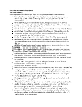 Summary of CLUP Vol 2 Economic Sector Study | PPTX