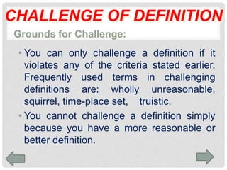 Summary of debate | PPTX