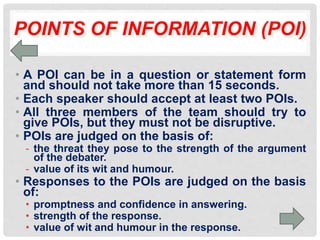 Summary of debate | PPTX