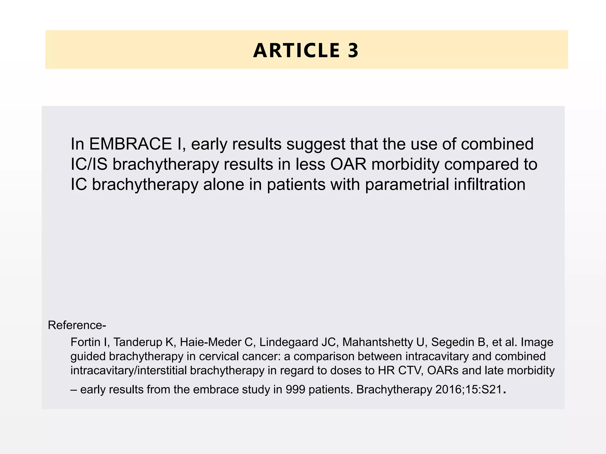 Summary of embrace protocol | PPTX