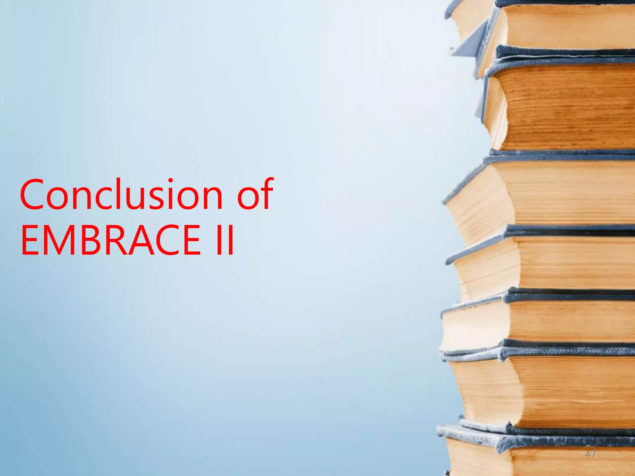 Summary of embrace protocol | PPTX